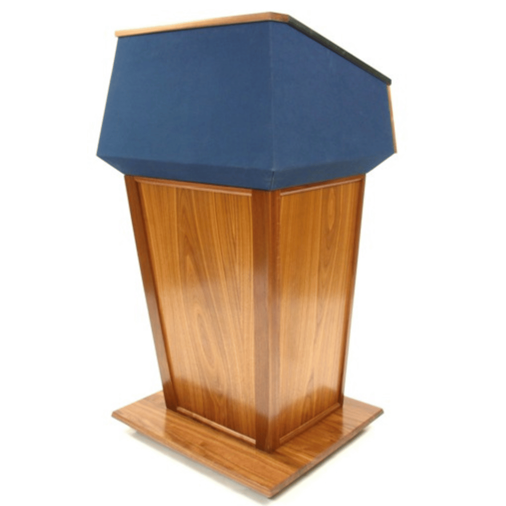 Presidential™ Podium - Wood Lectern for Gov, Churches, or Corps