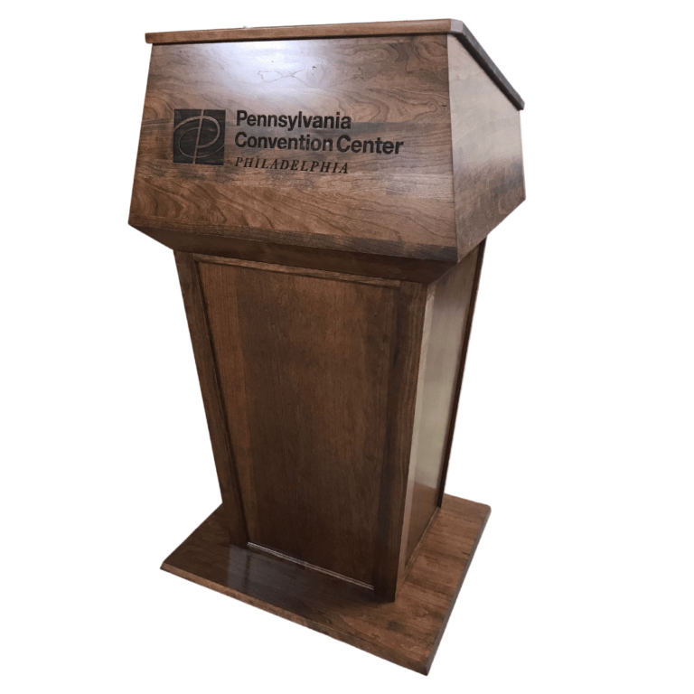Presidential™ Podium - Wood Lectern for Gov, Churches, or Corps