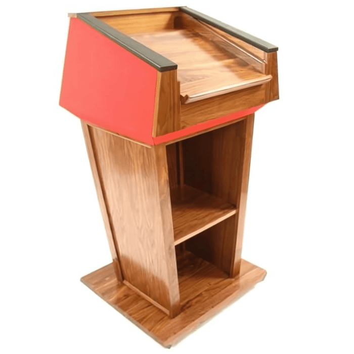 Presidential™ Podium - Wood Lectern for Gov, Churches, or Corps