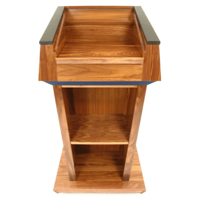 Presidential™ Podium - Wood Lectern for Gov, Churches, or Corps