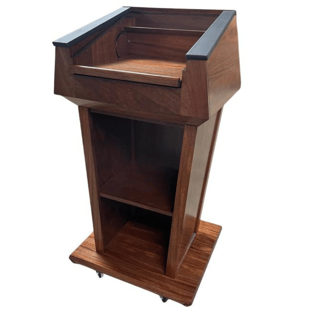 Presidential™ Podium - Wood Lectern for Gov, Churches, or Corps