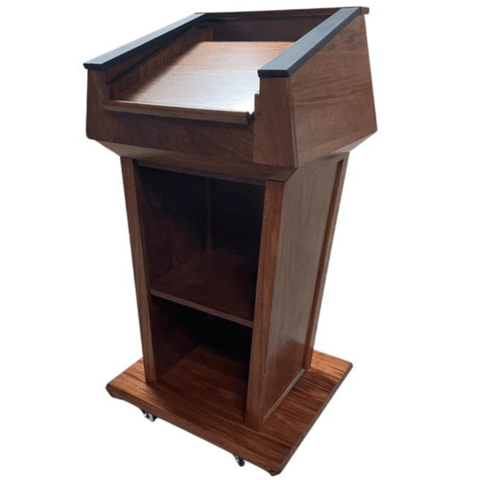 Presidential™ Podium - Wood Lectern for Gov, Churches, or Corps