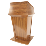 Presidential™ Podium - Wood Lectern for Gov, Churches, or Corps