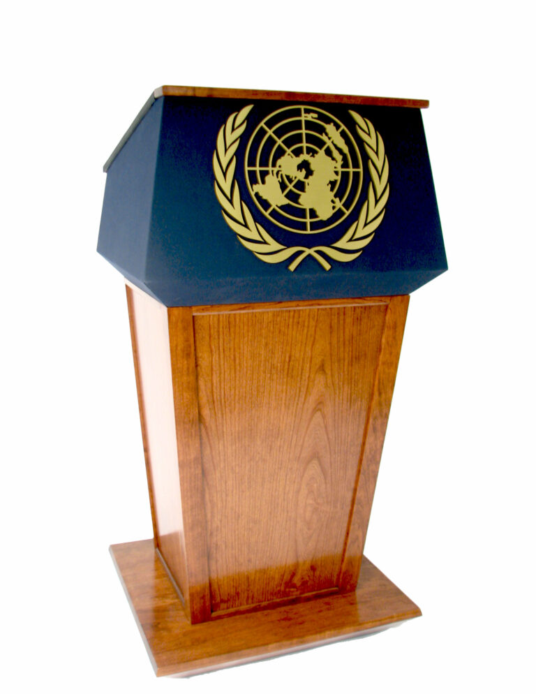 Presidential Podium - Executive Solid Wood Lectern