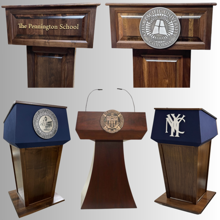 Custom Logo Plaque for Podium or Wall Display